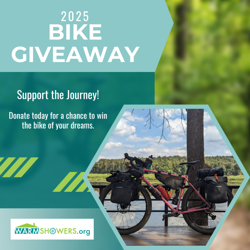 The 2025 Warmshowers Bike Giveaway is here! – Warmshowers.org Foundation